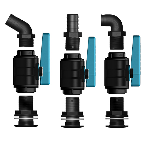 Tru Design Products - Seacocks - Hose Tails